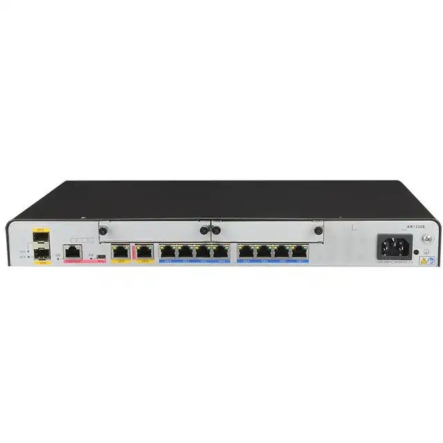 HUAWEI AR1220E generación de la serie AR1200 Router 2GE COMBO,8GE LAN,2 ...